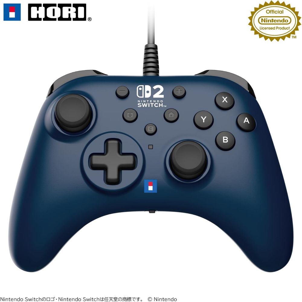 任天堂 Switch 2 / PC 有線控制器 TURBO (海軍藍)(NSX-064) | 遊戲 | Nintendo Switch 2 ...