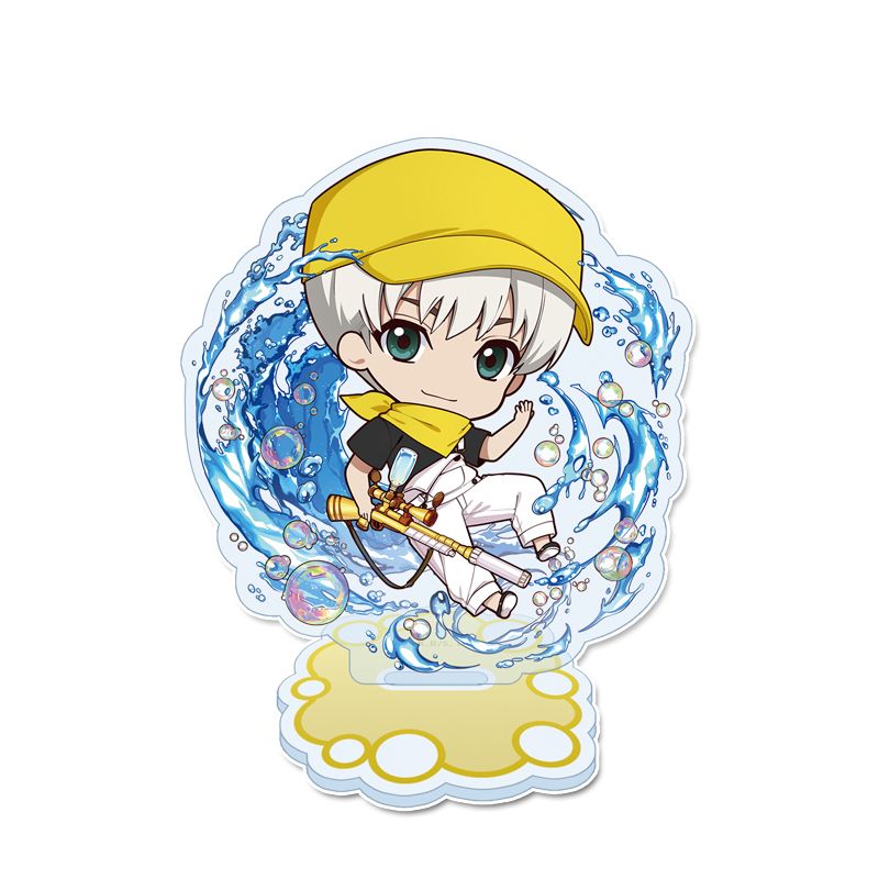 新石紀 Puchichoko 亞加力膠台座 西園寺羽京 Splash Bubble | Dr.STONE ぷちちょこ アクリルスタンド 西園寺 ...
