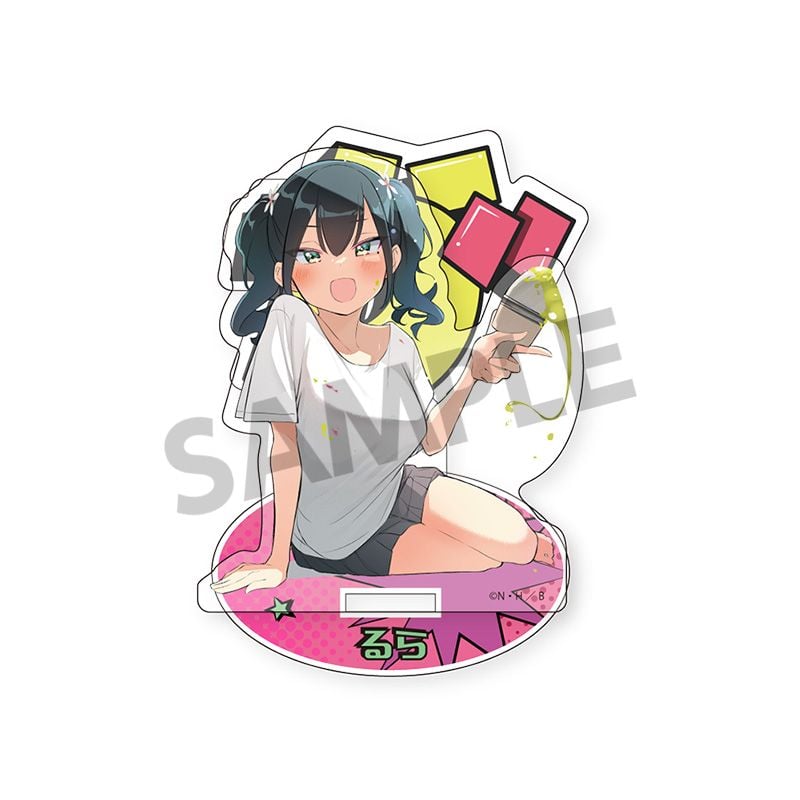 Bad Girl 亞加力膠台座 原作版 瑠璃葉Rura | ばっどがーる アクリルスタンド 原作版 瑠璃葉るら | 動漫產品 | 插畫及色紙 ...