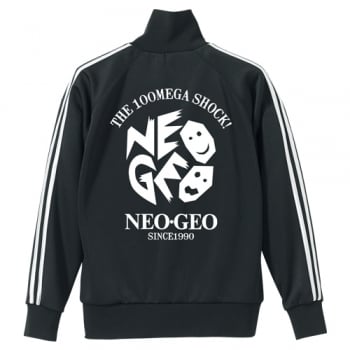 NEOGEO - 100 MEGA SHOCK外套(L)(黑) | NEOGEO 100メガショック ジャージ BLACK×WHITE-L ...