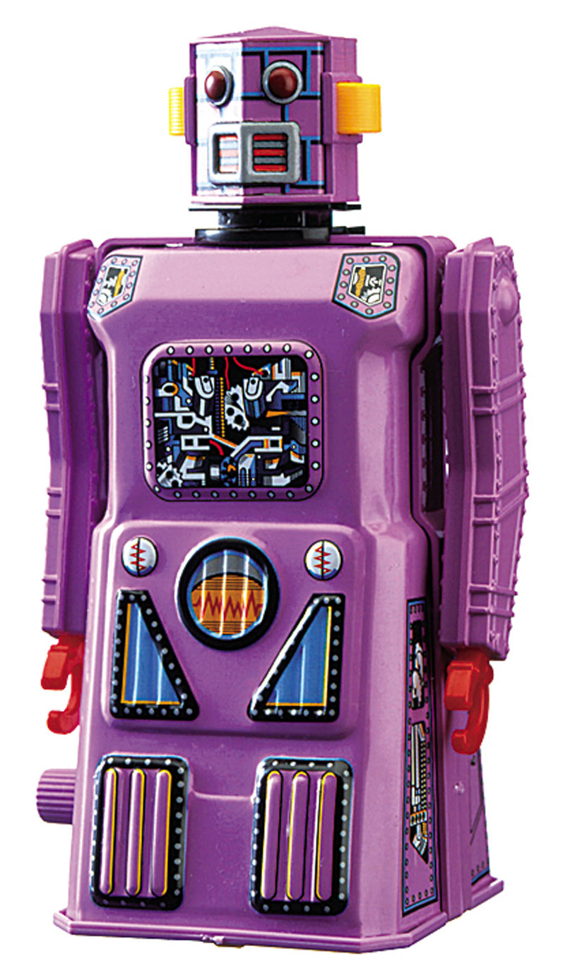 Mini Non Stop Lavender Robot | ミニノンストップラベンダーロボット | Figures | 可動 Figures ...