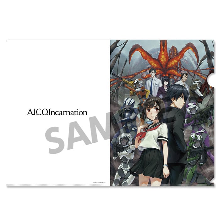 A.I.C.O.：化身 透明File (1盒6件) | A.I.C.O. Incarnation クリアファイル | 動漫產品 | 文具 ...