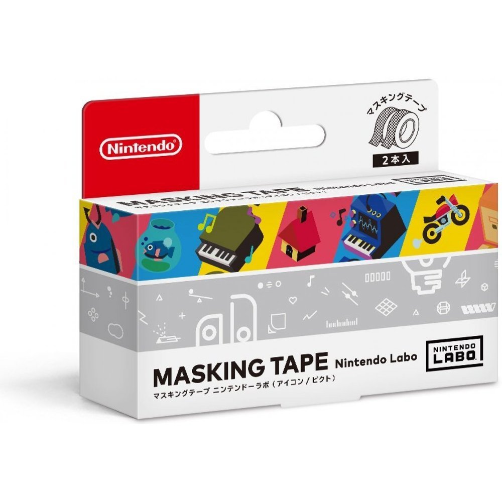 Masking Tape Nintendo Labo (Icon / Pixel) | マスキングテープ Nintendo Labo(アイコン ...