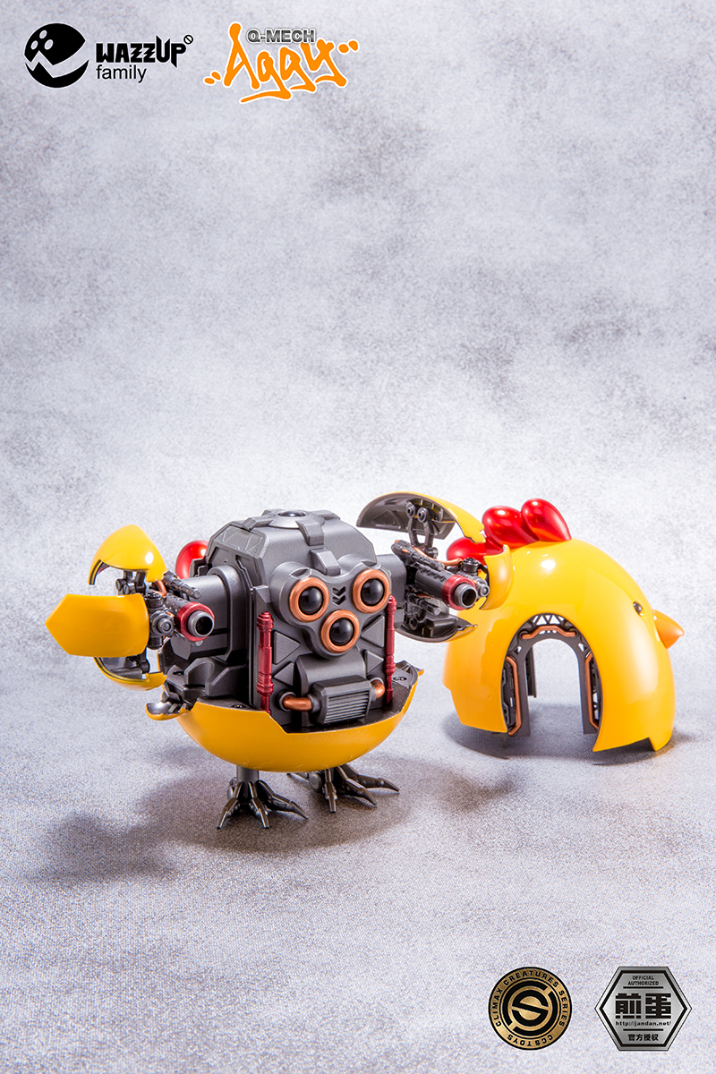 CCSTOYS Q-MECH Battle Chicken Original Color | CCSTOYS Q-MECH バトルチキン ...