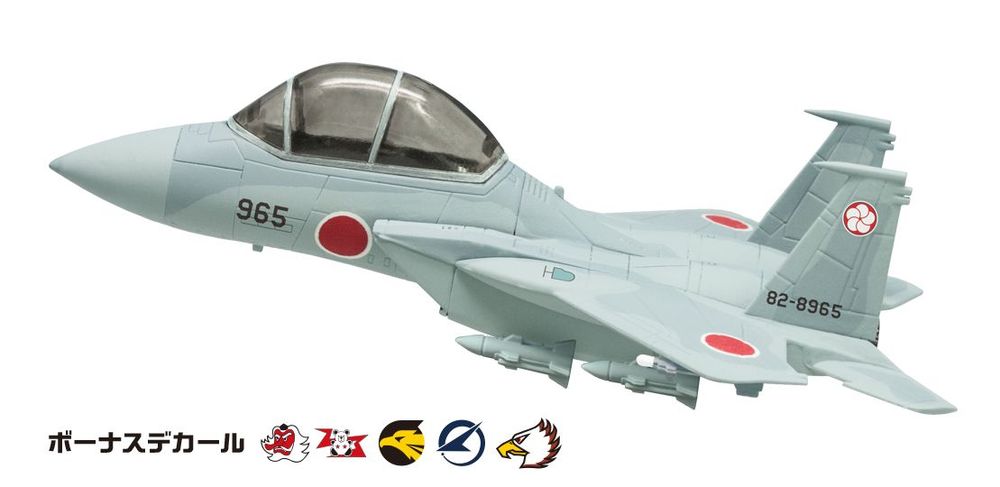 CHIBI SCALE 戰鬥機F-15&F-4 (1盒10件) | チビスケ戦闘機F-15&F-4 | 4582138603620